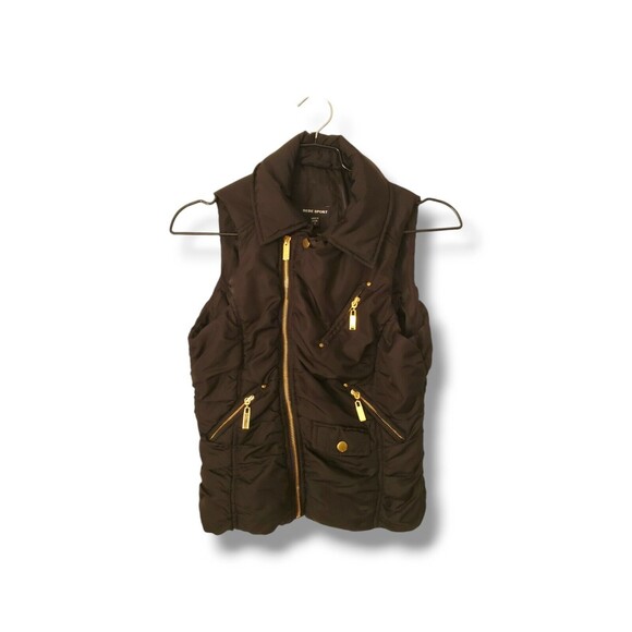 bebe | Jackets & Coats | Y2k Bebe Sport Early 200s Puffer Sleeveless ...